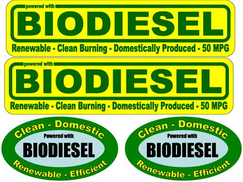 Make your own biodiesel stickers | TDIClub Forums